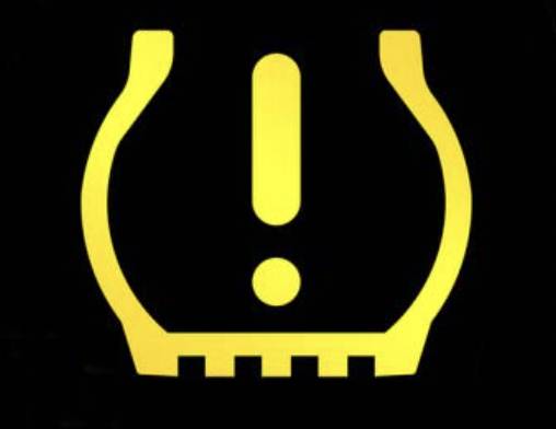 Low tire pressure symbol store